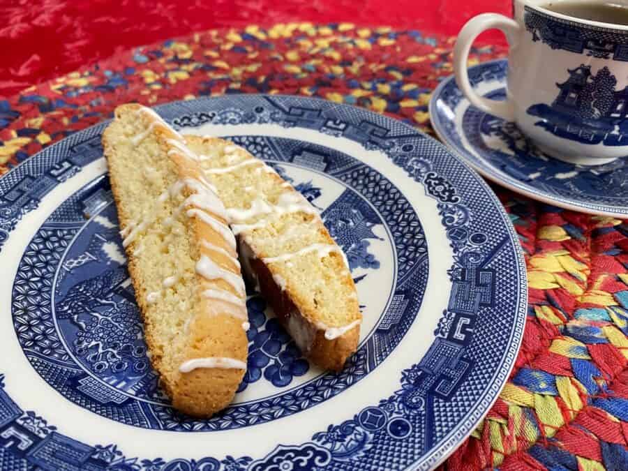Glazed Lemon Biscotti - Country at Heart Recipes
