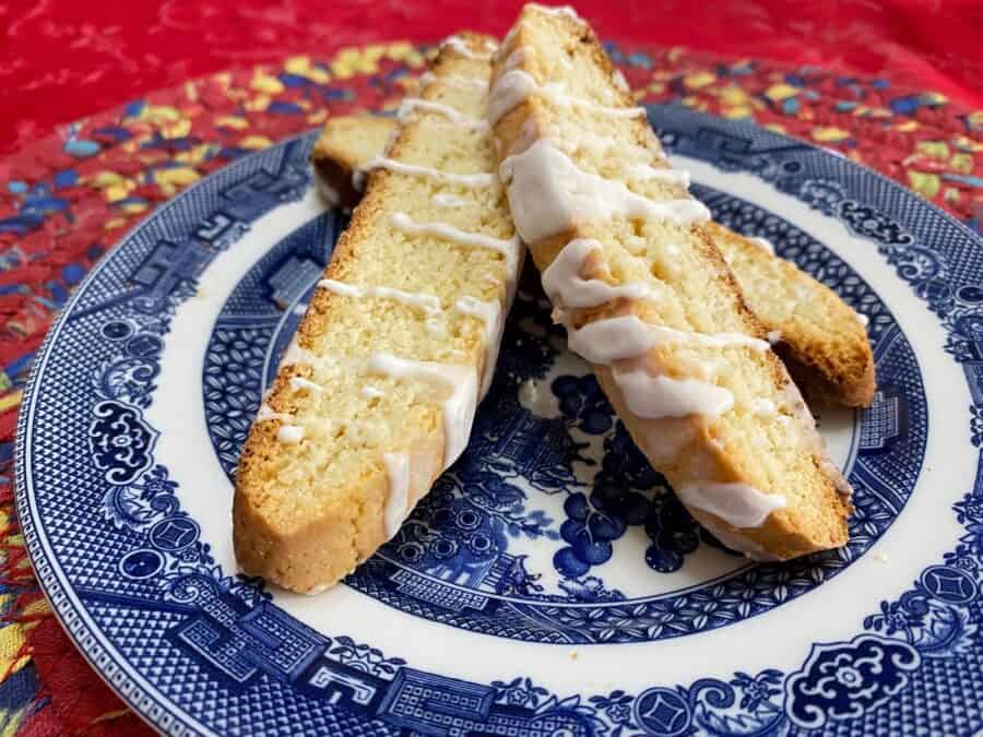 Glazed Lemon Biscotti - Country at Heart Recipes