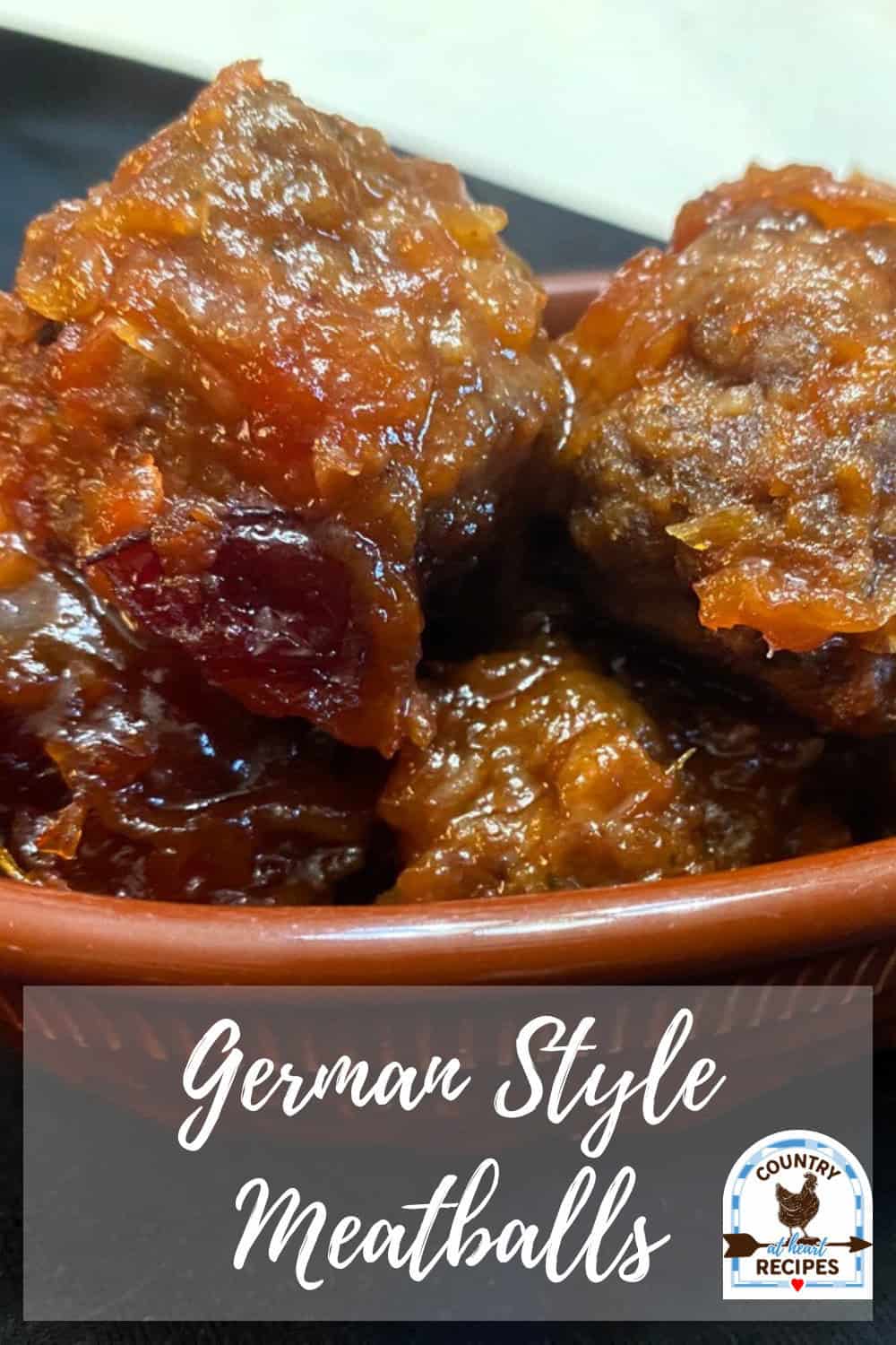 German Style Meatballs - Country at Heart Recipes