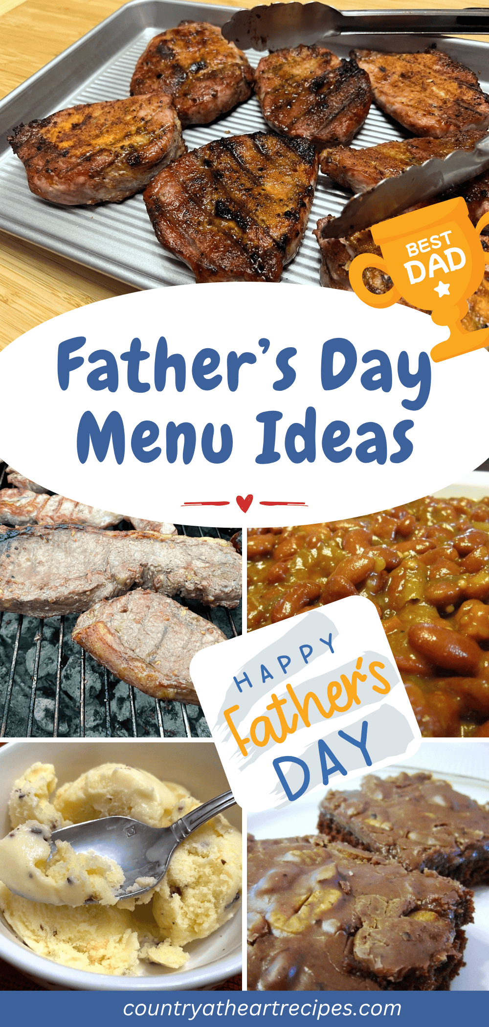 Father's Day Menu Ideas - Country at Heart Recipes