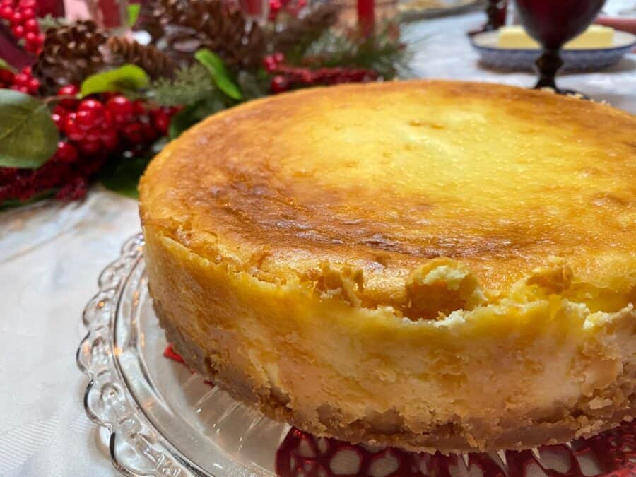 Creamy New York-Style Cheesecake - Country at Heart Recipes