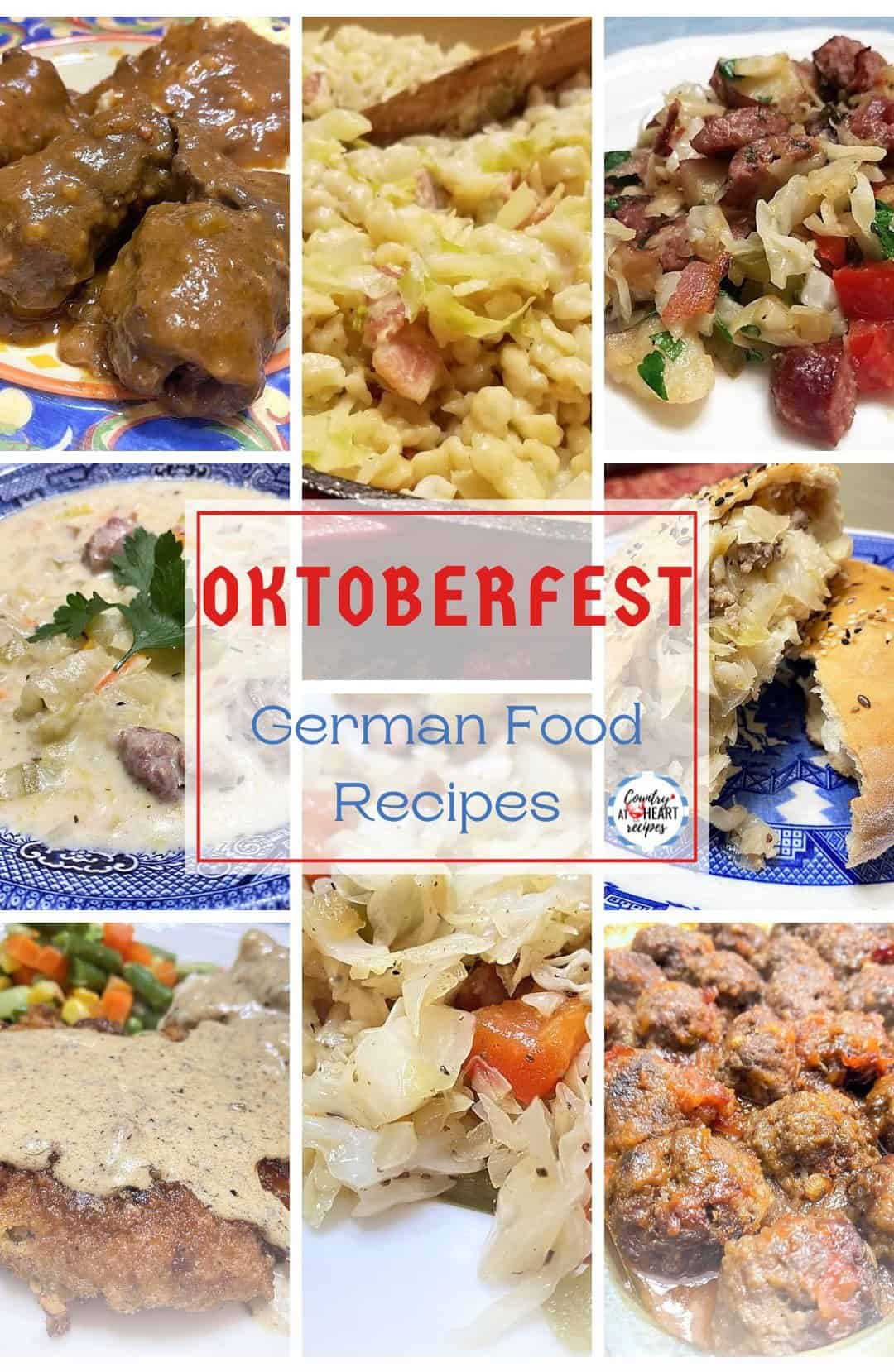 Oktoberfest - German Food Recipes - Country at Heart Recipes