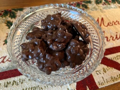 Chocolate Nut Clusters - Country at Heart Recipes
