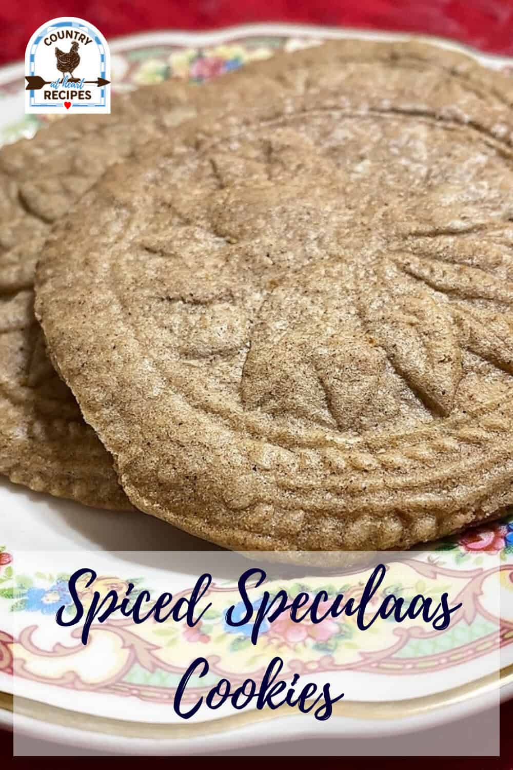Spiced Speculaas Cookies - Country at Heart Recipes