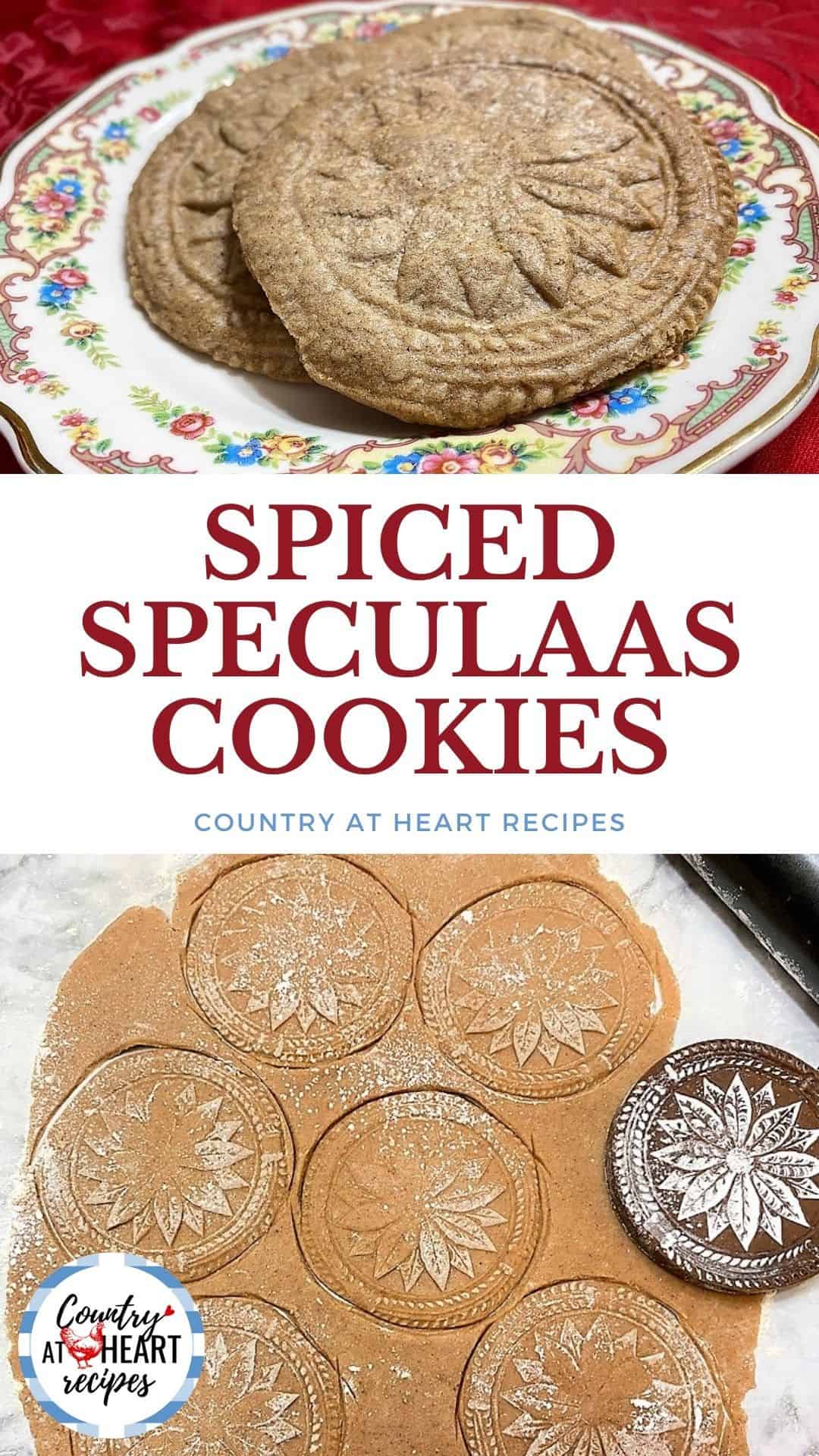 Spiced Speculaas Cookies - Country at Heart Recipes