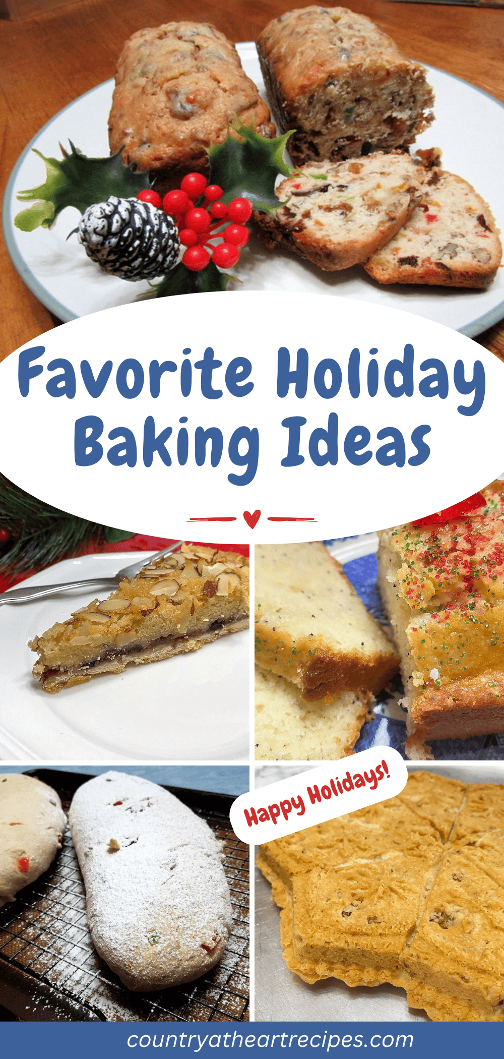 Favorite Holiday Baking Ideas - Country at Heart Recipes