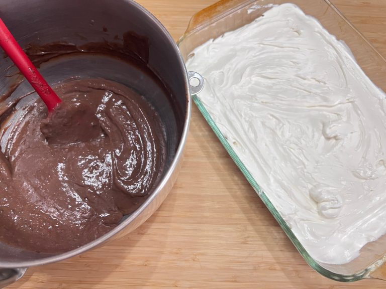 Grandma's Chocolate Delight Dessert - Country at Heart Recipes