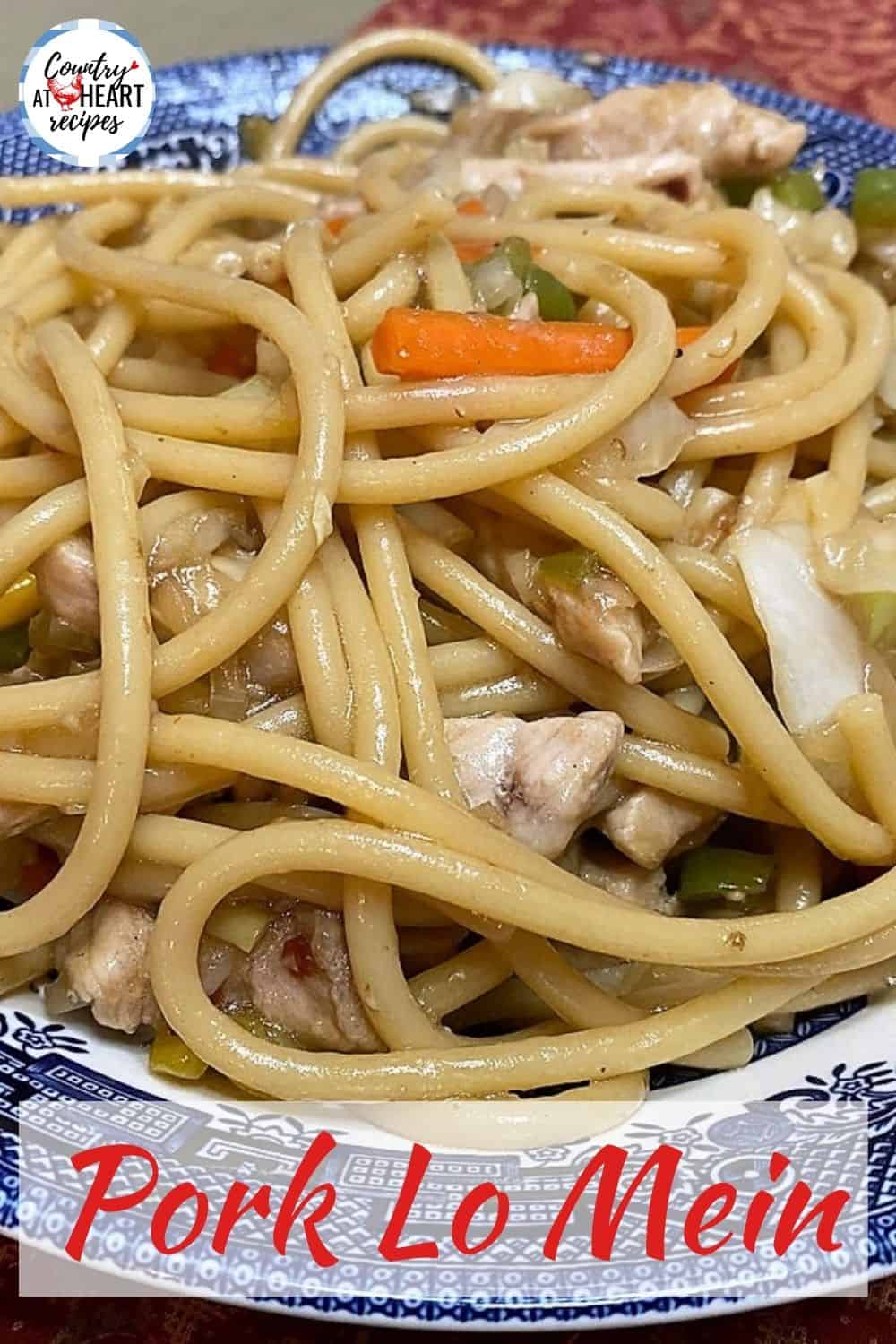 Pork Lo Mein - Country at Heart Recipes