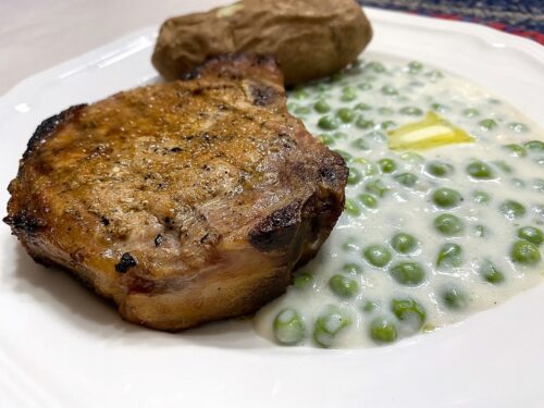 Fresh Garden Creamed Peas - Country at Heart Recipes