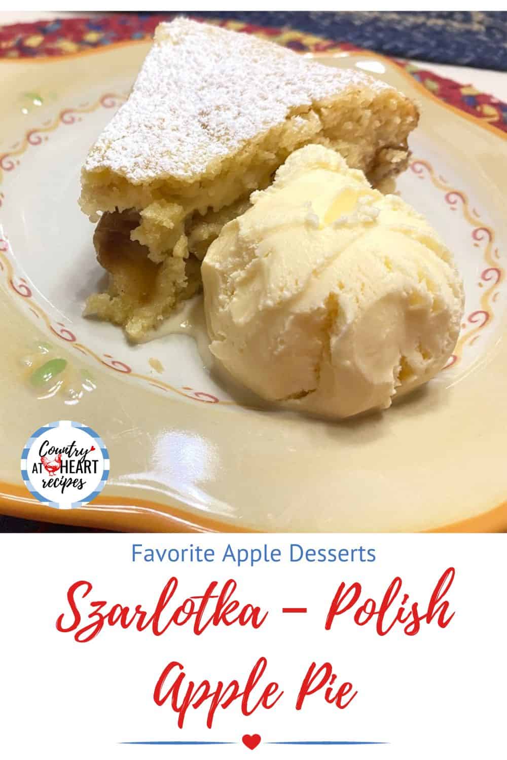 Szarlotka - Polish Apple Pie - Country at Heart Recipes