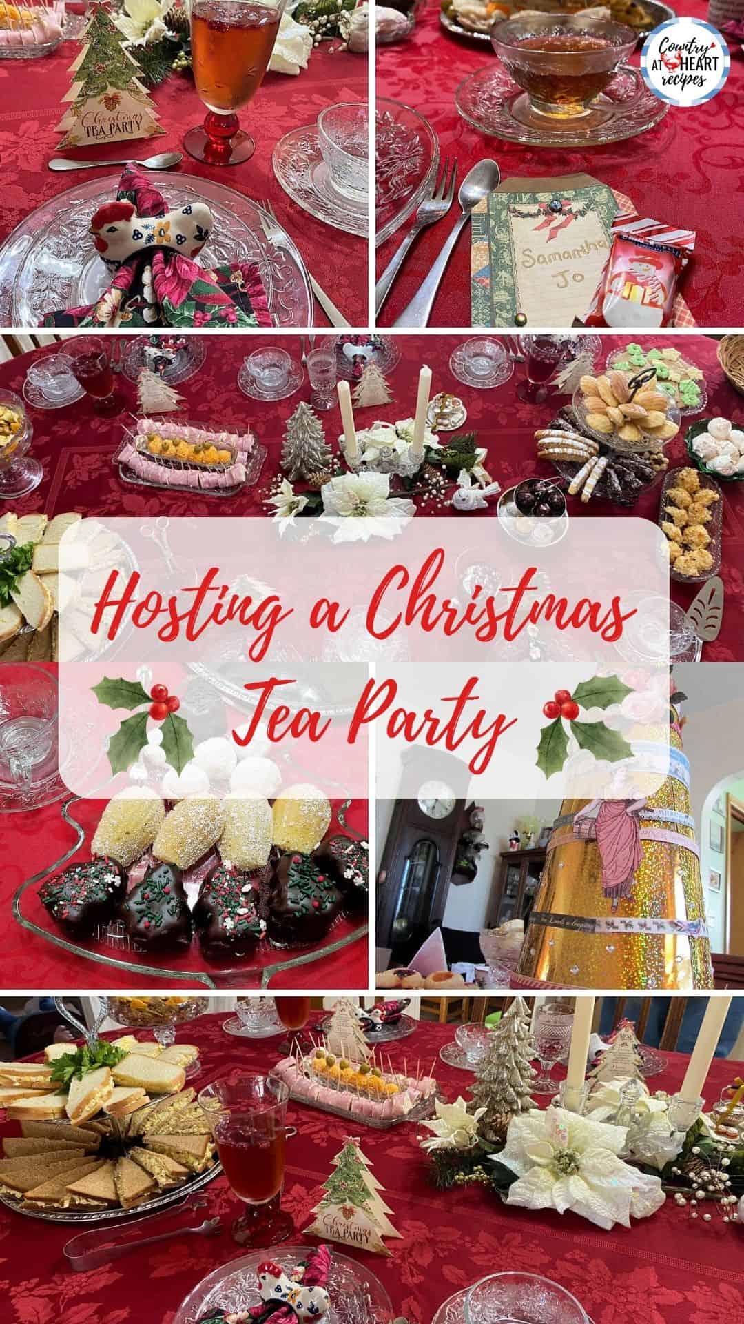 Hosting a Christmas Tea Party - Country at Heart Recipes