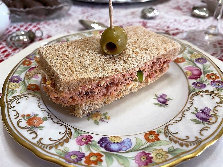 Ham Salad Tea Sandwiches - Country at Heart Recipes