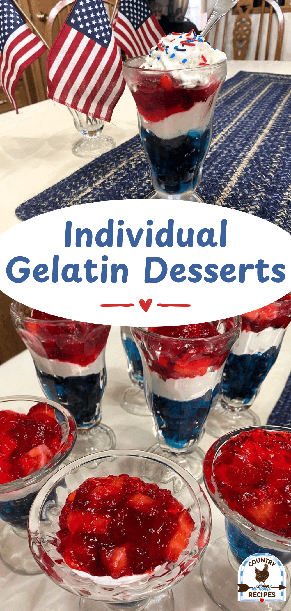 Individual Gelatin Desserts - Country at Heart Recipes