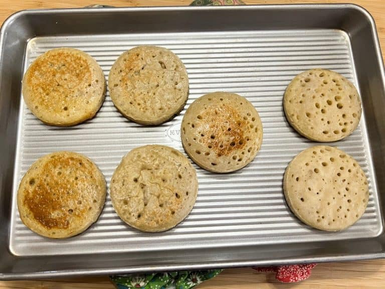 Easy Sourdough Crumpets - Country at Heart Recipes