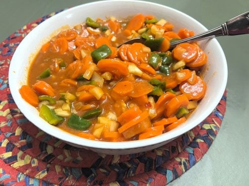 Copper Penny Carrot Salad - Country at Heart Recipes