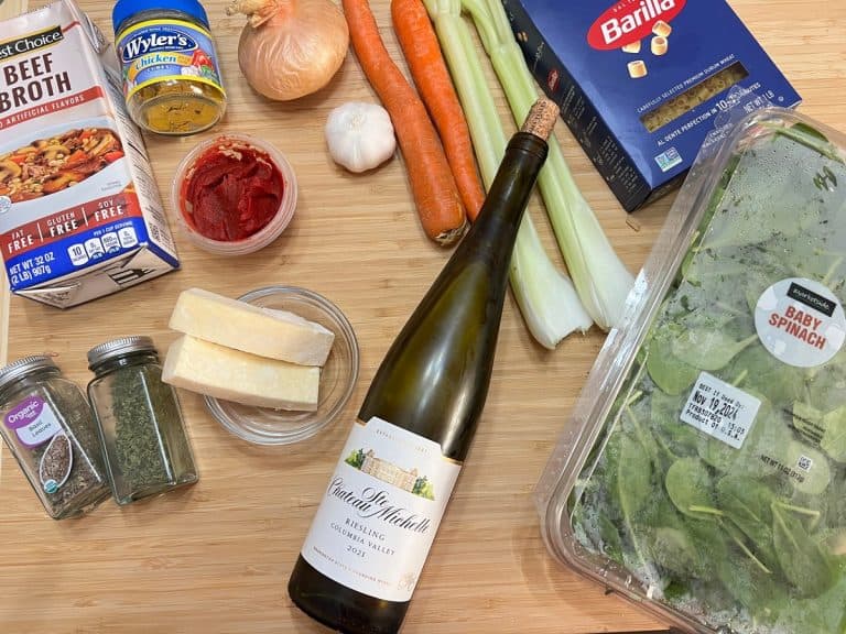 Italian Wedding Meatball Soup - Country at Heart Recipes