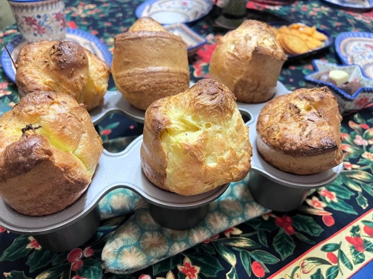 Savory Popovers - Yorkshire Pudding - Country at Heart Recipes
